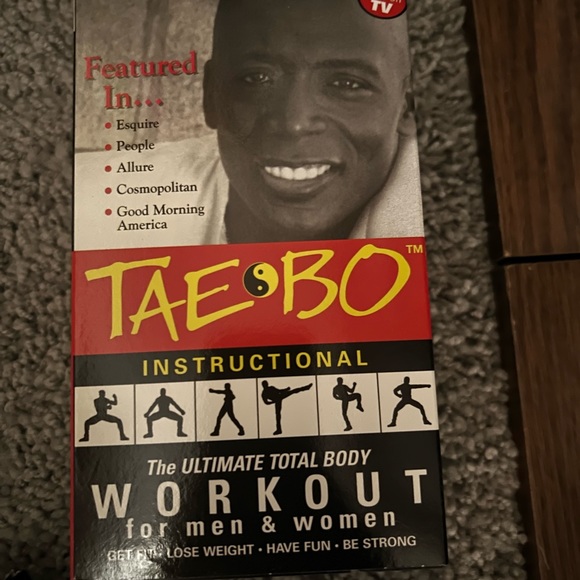 Media | Taebo Ultimate Total Body Workout Vhs Set Of Three | Poshmark